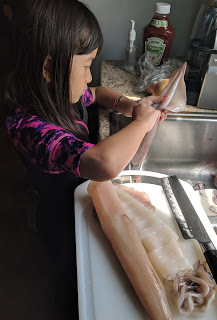 How to Make Delicious Crispy Calamari Rings | The Foodie FISHinista